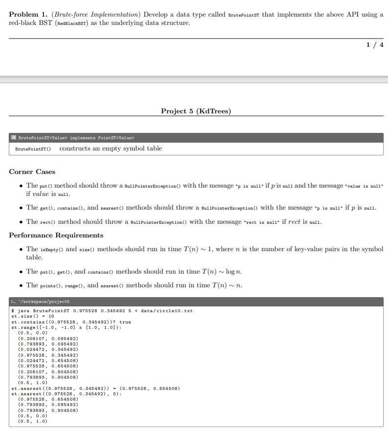 Solved fill out following API in JAVA import | Chegg.com