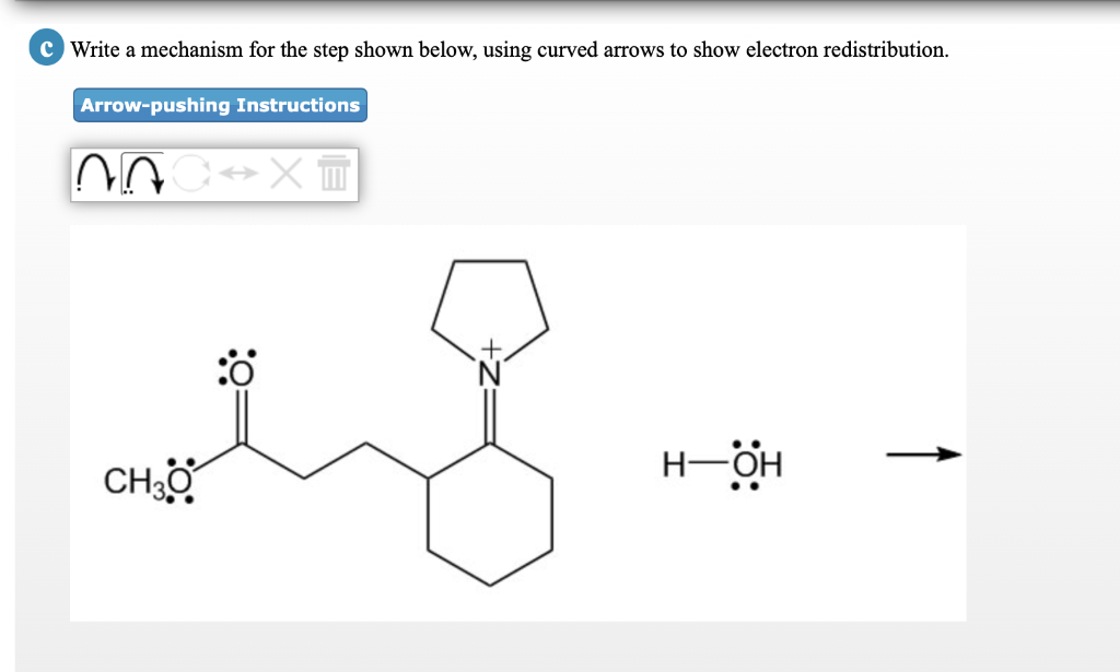 Solved Write a mechanism for the step shown below, using | Chegg.com