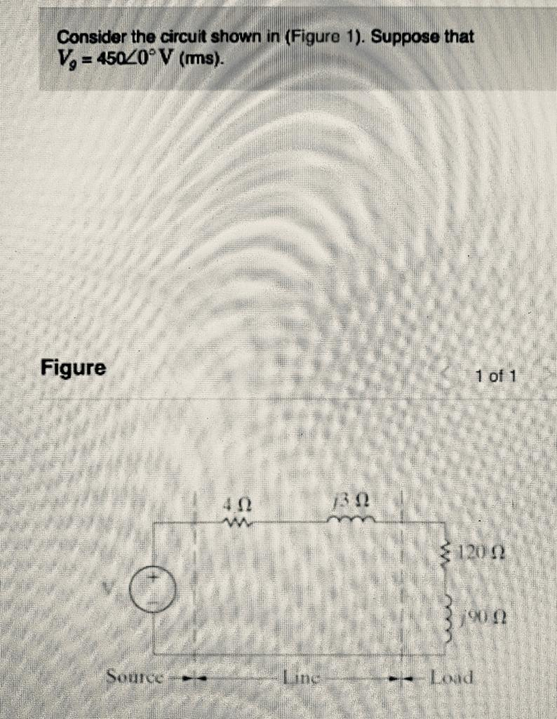 Solved Part A Find the average power dissipated in the line | Chegg.com