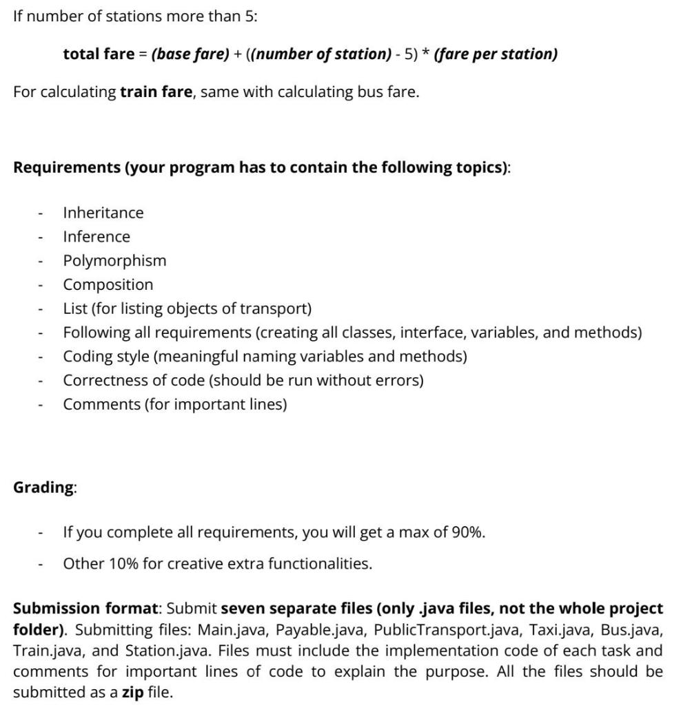 Solved In this assignment, create a Java program called | Chegg.com