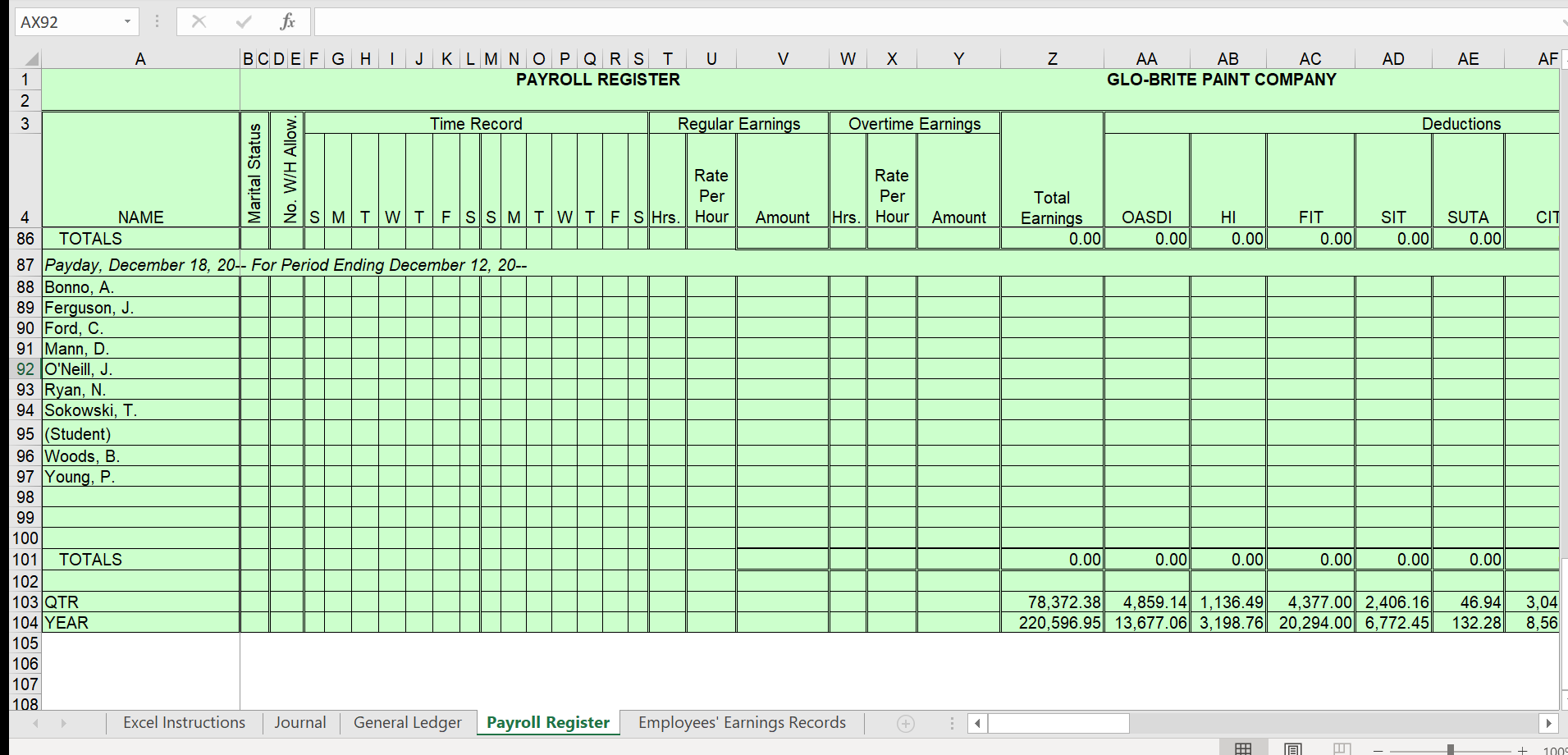 Solved AX92 A U V w x Y Z AD AE AF BCDEF G H I J K L M N O P | Chegg.com