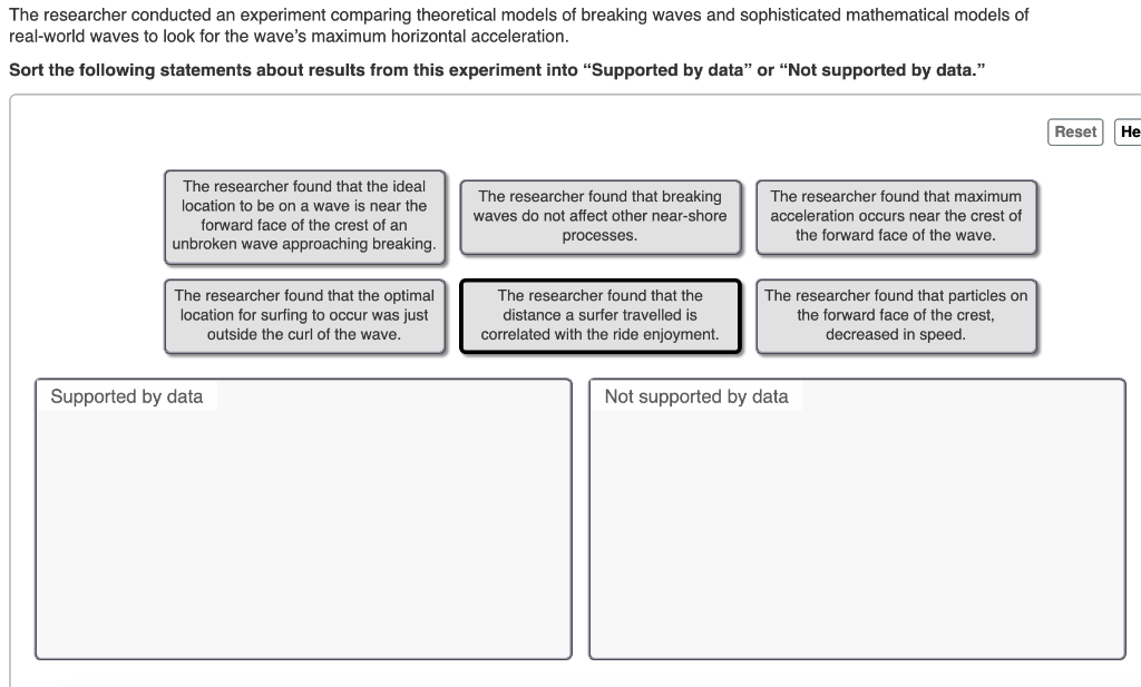 Solved The researcher conducted an experiment comparing | Chegg.com
