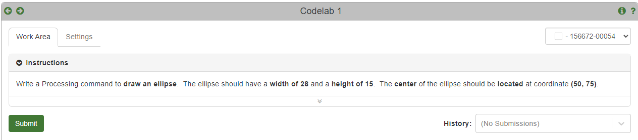 Solved Write a Processing command to draw an ellipse. The | Chegg.com