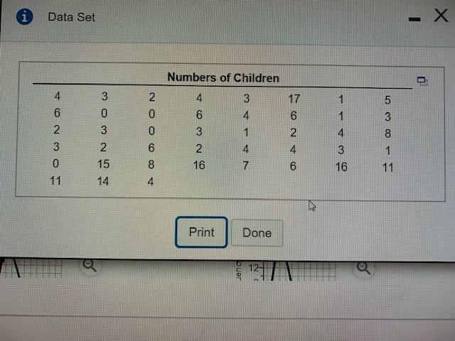Solved The accompanying data set lists the numbers of | Chegg.com