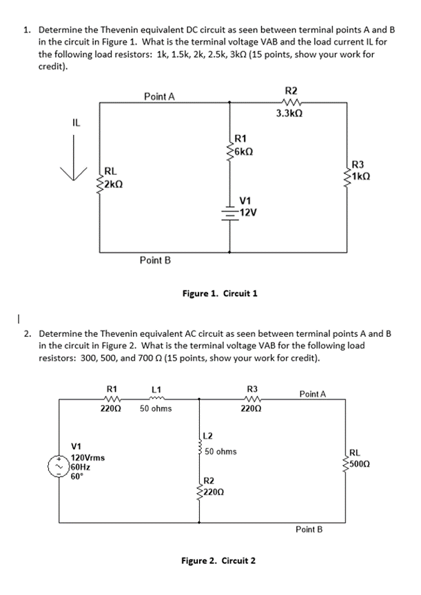 Solved Help Solve.Determine the Thevenin equivalent DC | Chegg.com