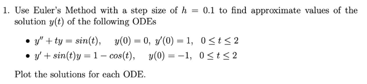 Solved NUMERICAL METHODS HW MATLAB CODE WITH HANDWRITTEN | Chegg.com Solved NUMERICAL METHODS HW MATLAB CODE WITH HANDWRITTEN | Chegg.com