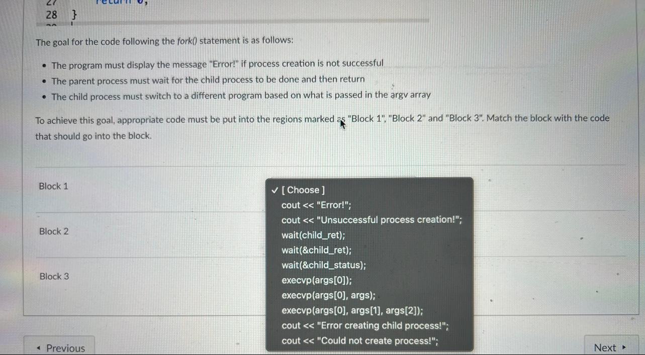 Solved Consider the following program: The goal for the code | Chegg.com