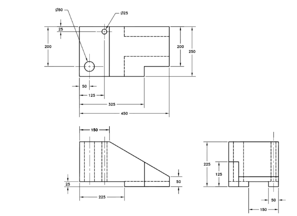 Solved 1a)Create the following model in AutoDesk Fusion | Chegg.com