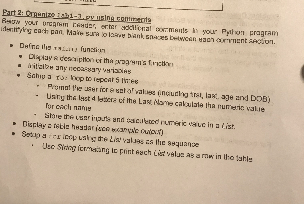 Solved: ****Beginners Python Question**** How Do You Do Th... | Chegg.com