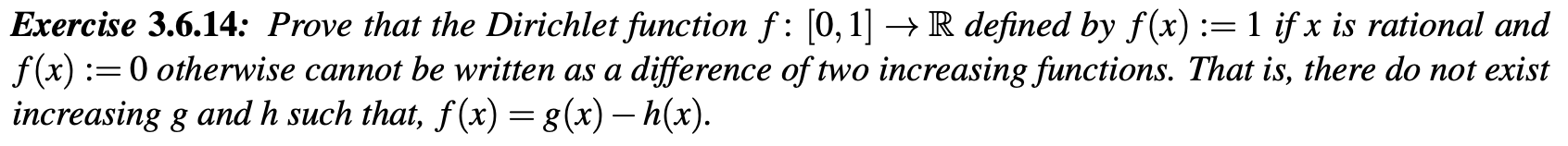 Solved Prove that the Dirichlet function f : [0, 1] → R | Chegg.com
