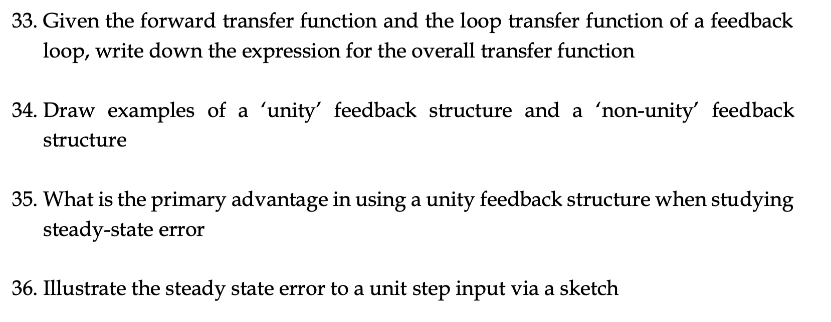 Solved 33. Given the forward transfer function and the loop | Chegg.com