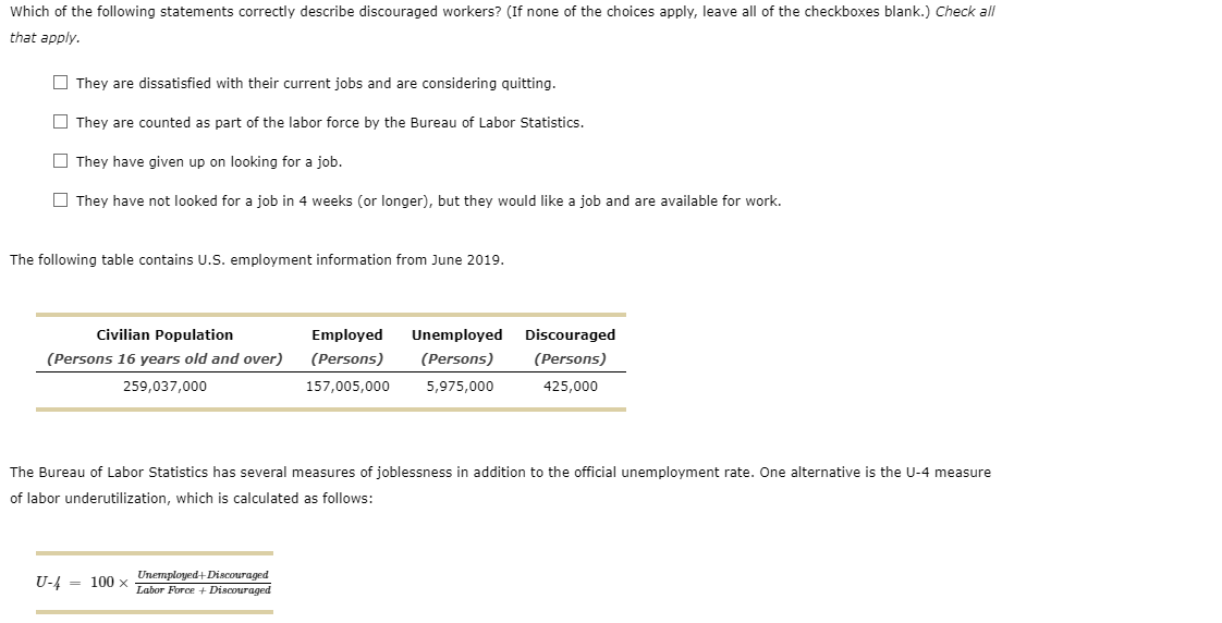 Solved Fill In The Following Table By Calculating The