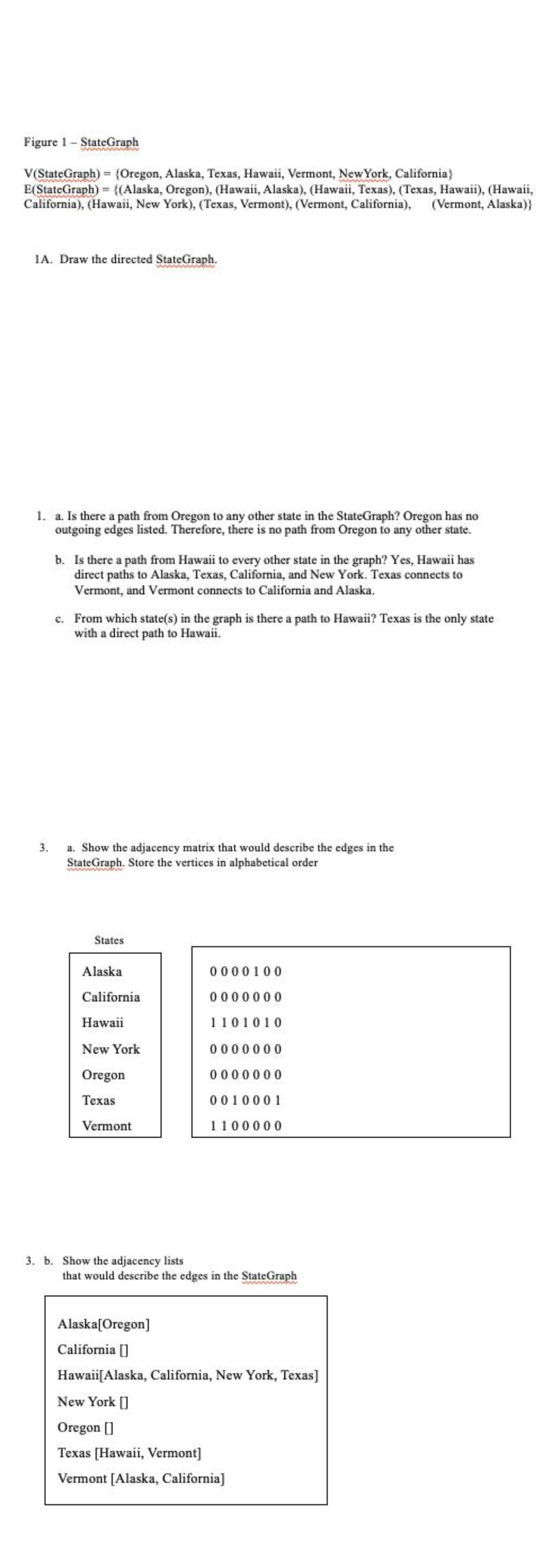 Solved How can I complete these questions? Are my answers | Chegg.com