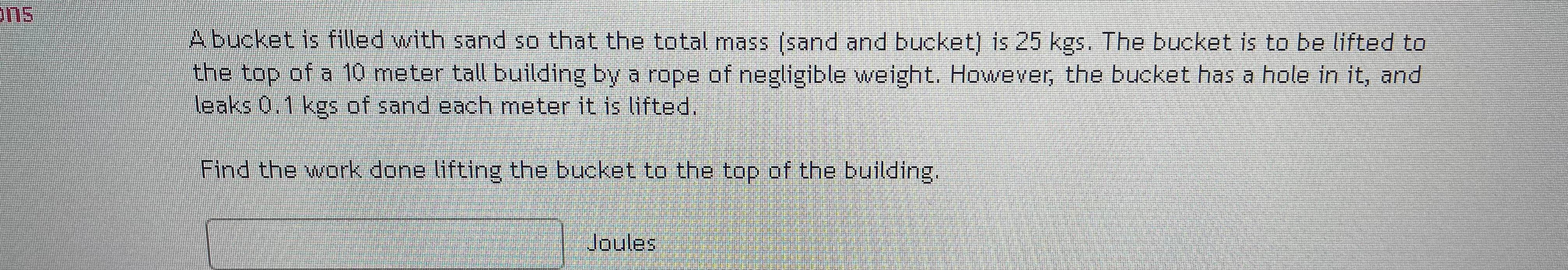 Solved How much work is done lifting a 40 pound object from | Chegg.com