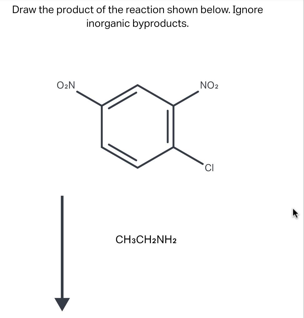 Solved Draw the product of the reaction shown below. Ignore | Chegg.com