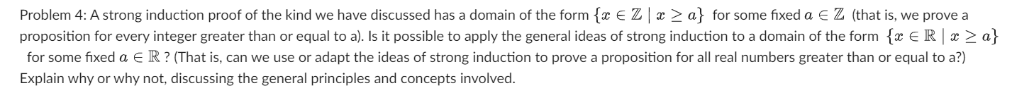 Solved Math discrete problems. I need to prove this problem | Chegg.com