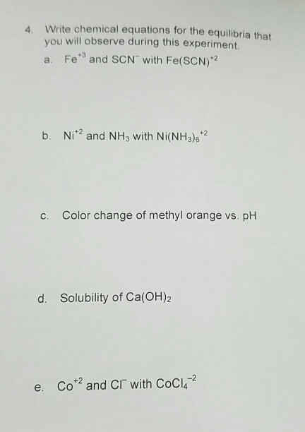 Solved 3. Consider the equilibrium H2O(l) + HC2H3O2(aq) | Chegg.com