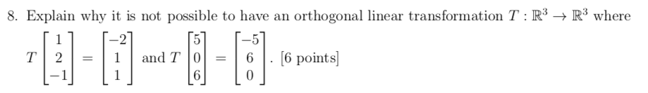 Solved R3 where 8. Explain why it is not possible to have an | Chegg.com