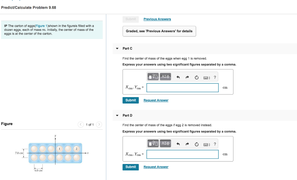 Solved Predict/Calculate Problem 9.68 Previous Answe IP The | Chegg.com