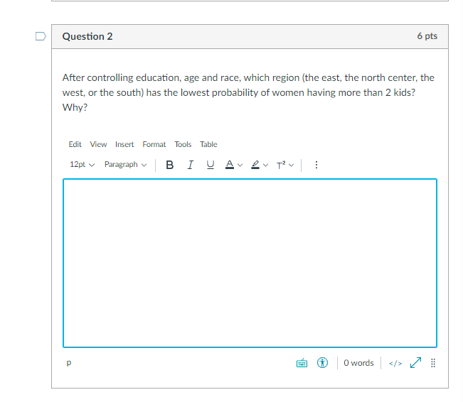 Solved Stata Question Part I: This question uses data from | Chegg.com