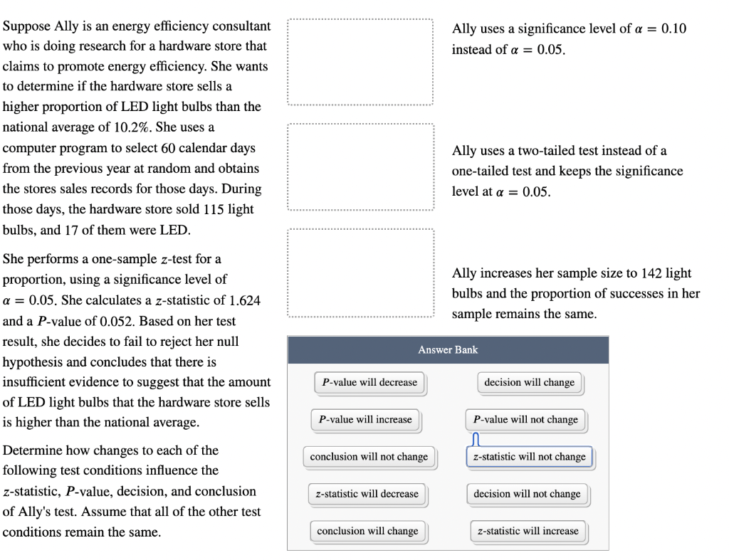 Solved Suppose Ally is an energy efficiency consultant Ally | Chegg.com