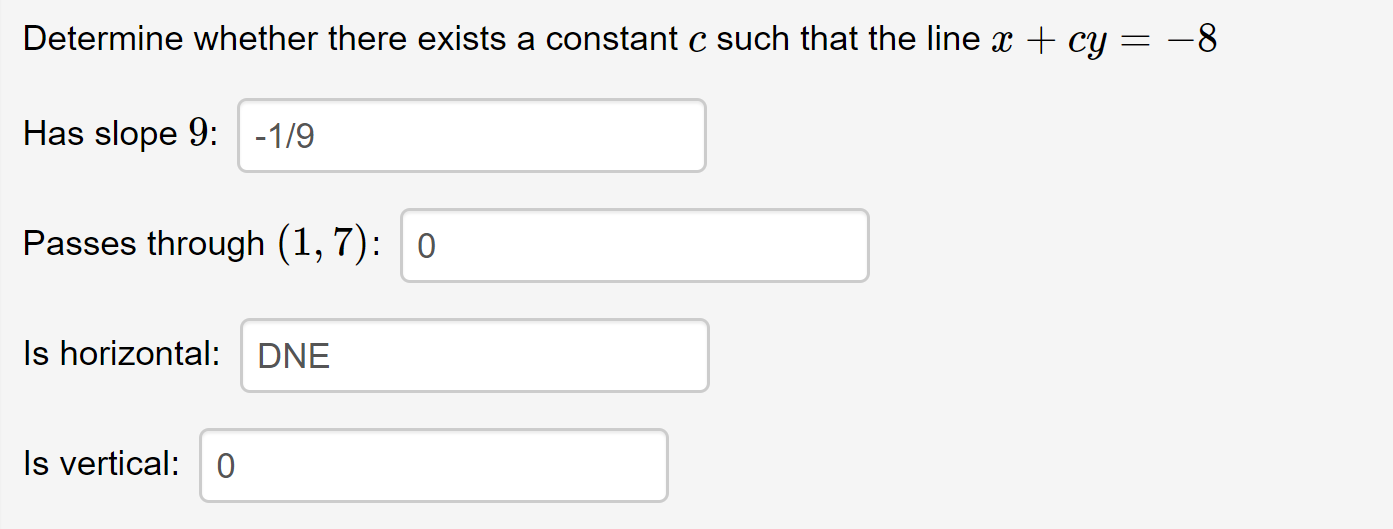 Solved Determine whether there exists a constant c such that | Chegg.com