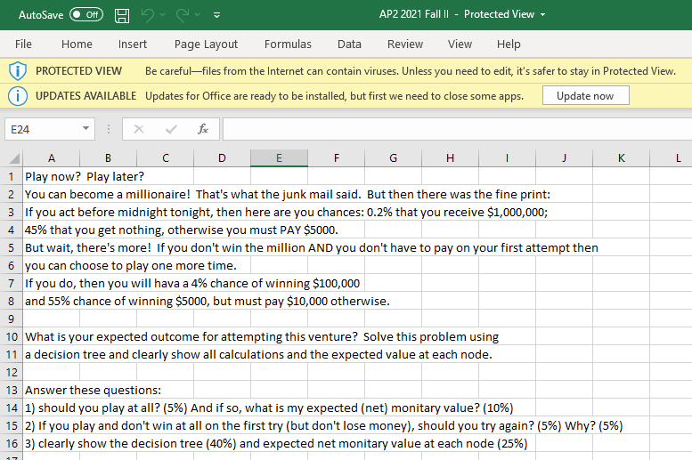 Solved AutoSave Off Have AP2 2021 Fall II Protected View | Chegg.com