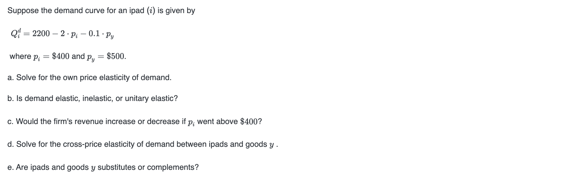 Solved A consumer ("Ned") has a utility function, | Chegg.com