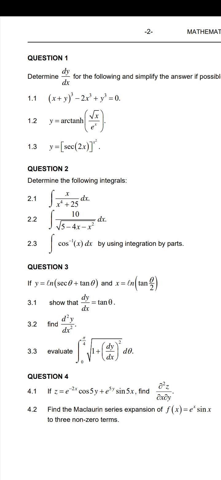 Solved Find the maclaurin series ,expansion of f(x)=e^x sin | Chegg.com