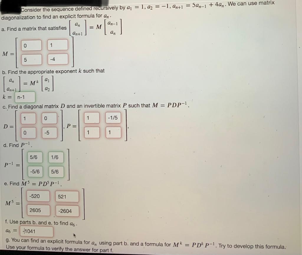 Solved Consider the sequence defined recursively by aj = 1, | Chegg.com