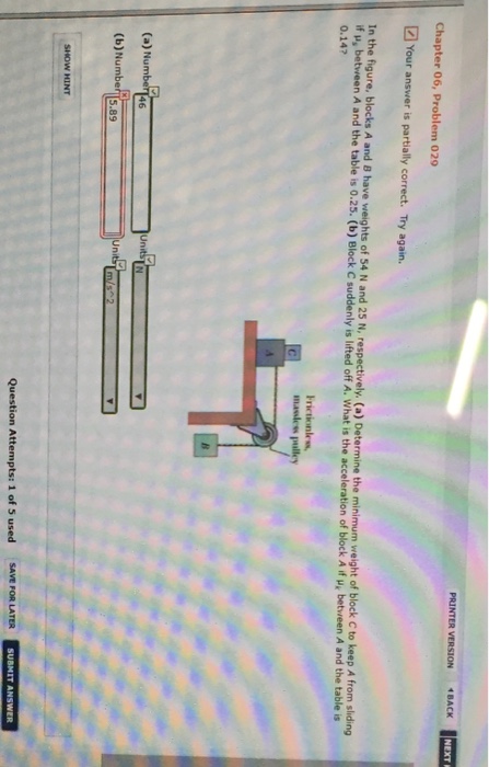 Solved Your answer is partially correct. Try again The | Chegg.com