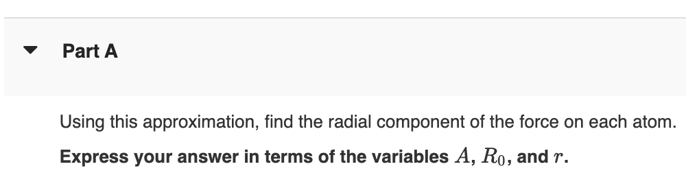 Solved Using this approximation, find the radial component | Chegg.com