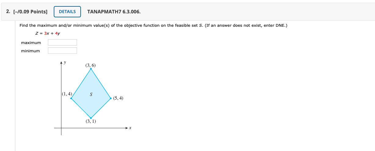 Solved 2 Find The Maximum And or Minimum Value s Of Chegg