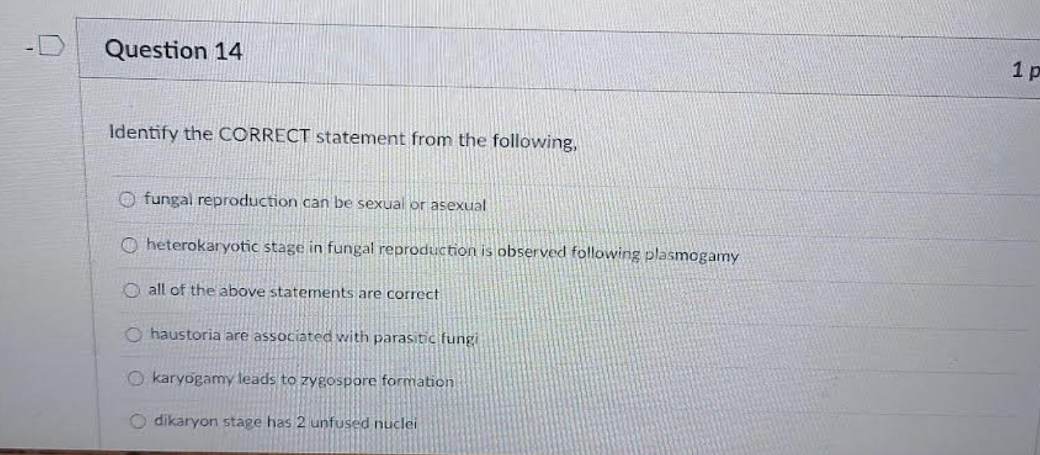 Solved Identify the TRUE statement regarding protozoans, all | Chegg.com