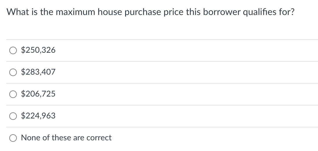 Borrower Info Annual Gross Salary 60 000 Annual Net Chegg