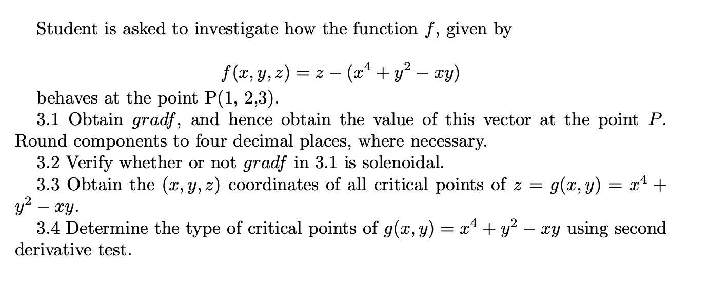 Solved Student is asked to investigate how the function f, | Chegg.com