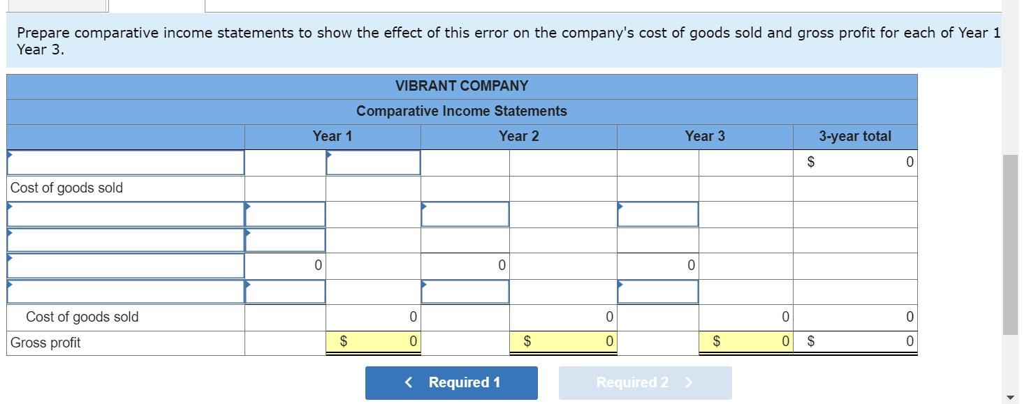 Solved Exercise 6-17 (Algo) Analyzing inventory errors LO | Chegg.com