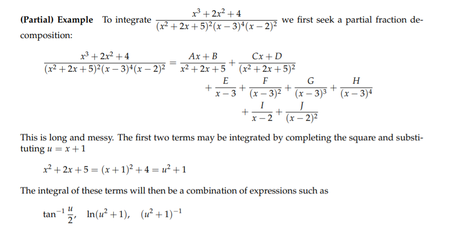 Solved x3 + 2x2 +4 (x2 + 2x + 5)2(x - 3)(x - 2)2 (Partial) | Chegg.com