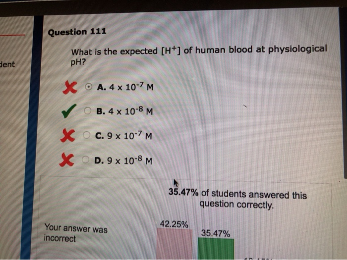 Solved studying for the mcat. how do i solve this without a | Chegg.com