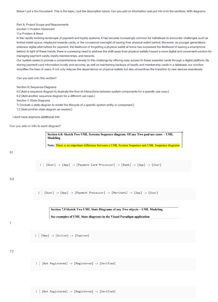 Solved Below I put a Srs Document. This is the topic, I put | Chegg.com