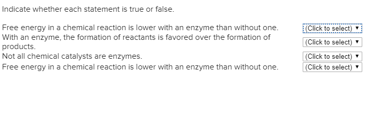 Solved Indicate whether each statement is true or false Free | Chegg.com