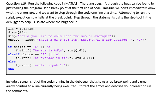 Solved Question #16. Run the following code in MATLAB. There | Chegg.com