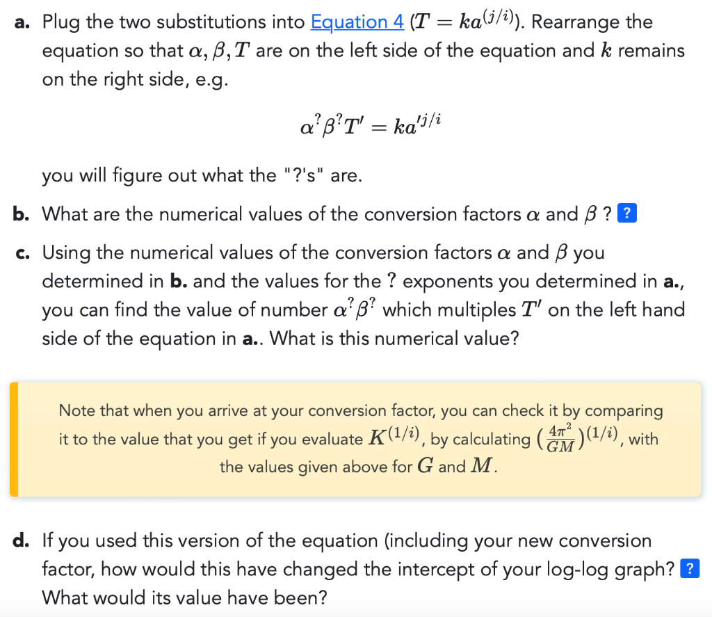 Solved a. Plug the two substitutions into Equation | Chegg.com