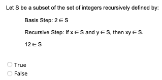 Solved The following is a valid recursive algorithm for | Chegg.com