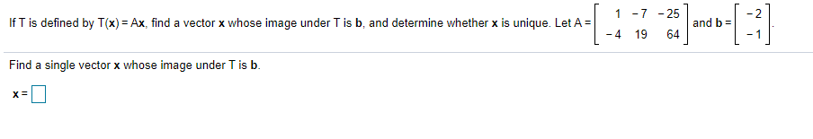 Solved 4 0 1 Let A= and define T: R2 R2 by T(x) = Ax. Find | Chegg.com