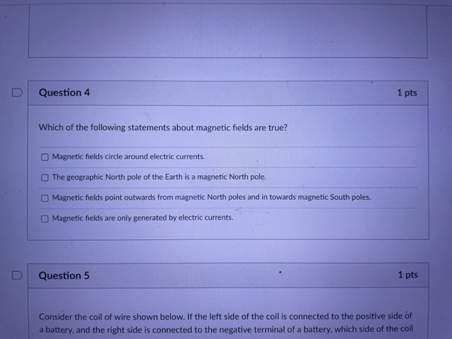 Solved Question 4 1 pts Which of the following statements | Chegg.com