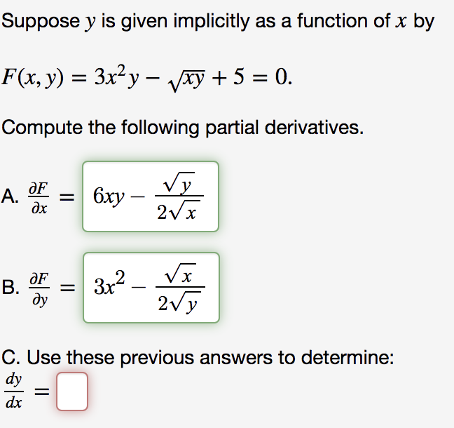 Solved Suppose y is given implicitly as a function of x by | Chegg.com