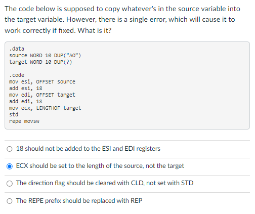 Solved This Is A Masm Project Assembly Code For X86