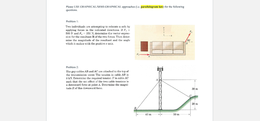Solved Please USE GRAPHICAI SEMI-GRAPHICAL approaches (i,e. | Chegg.com