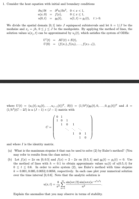 Numerical Methods for Differential Equations - | Chegg.com